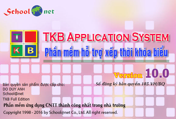 Cong ty Cong Nghe Tin hoc Nha truong | TKB